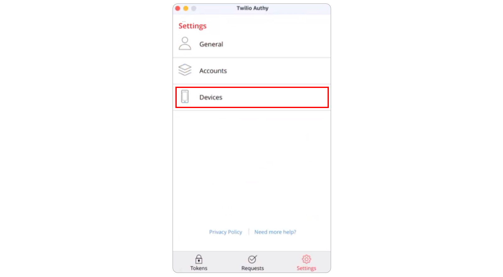 Authy Desktop App migration
